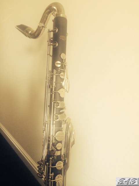 Ridenour Lyric Ebonite Bass Clarinet to Low C - Item MI-100720 for sale ...