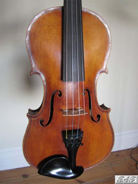 1886 German Maple full size Violin Joseph Guarnerius copy - Item MI ...