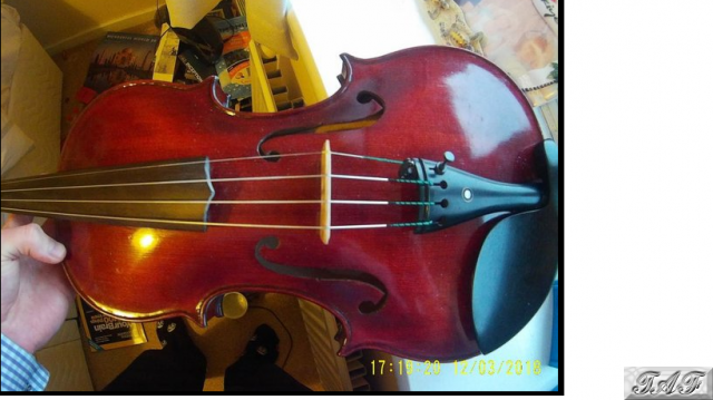 Violin by luthier Tim Phillips - Item MI-101054 for sale on SellMyViolin